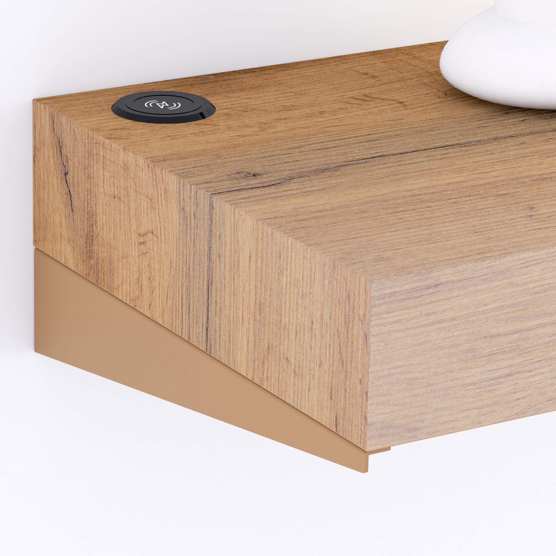 Mueble Tv Suspendido Evolution 120x40, Madera Rustica con cargador ...