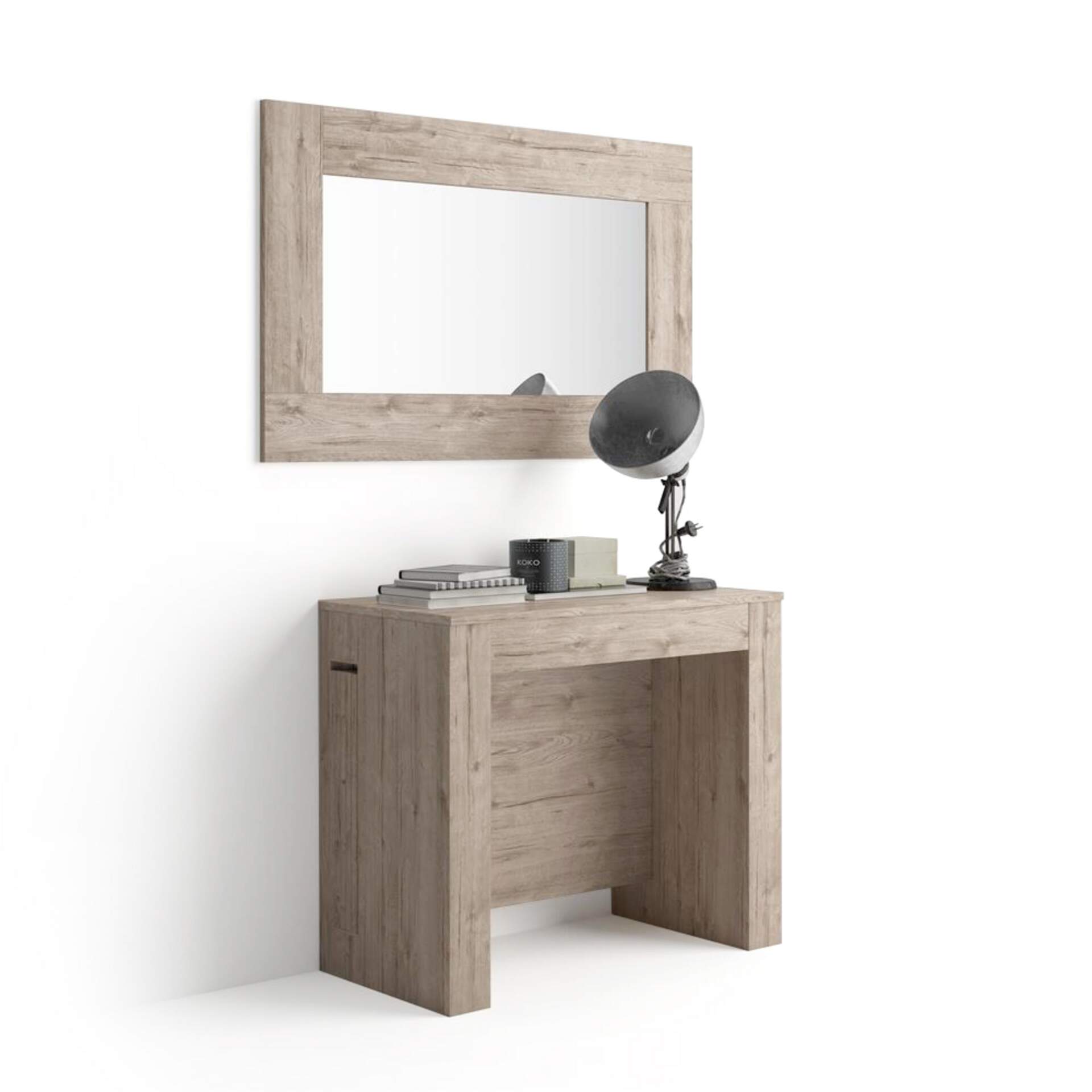 Easy, Extendable Console Table with extension leaves holder, 45(305)x ...