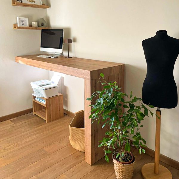 Evolution Kitchen Peninsula 180x60, Rustic Oak