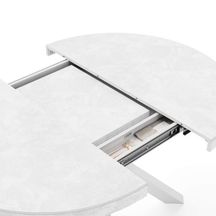 Emma Extendable Round Table - Mobili Fiver