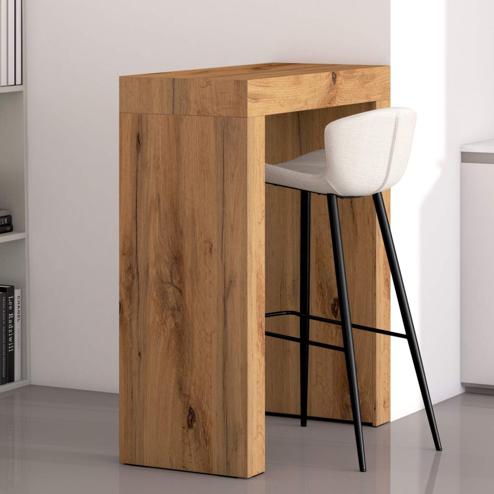 Evolution High Table 90x40, Rustic Oak