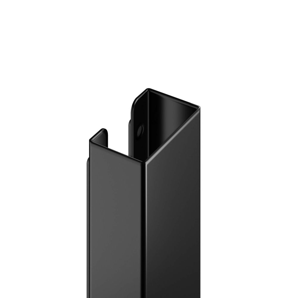 Desk cable trunking Clara, Black