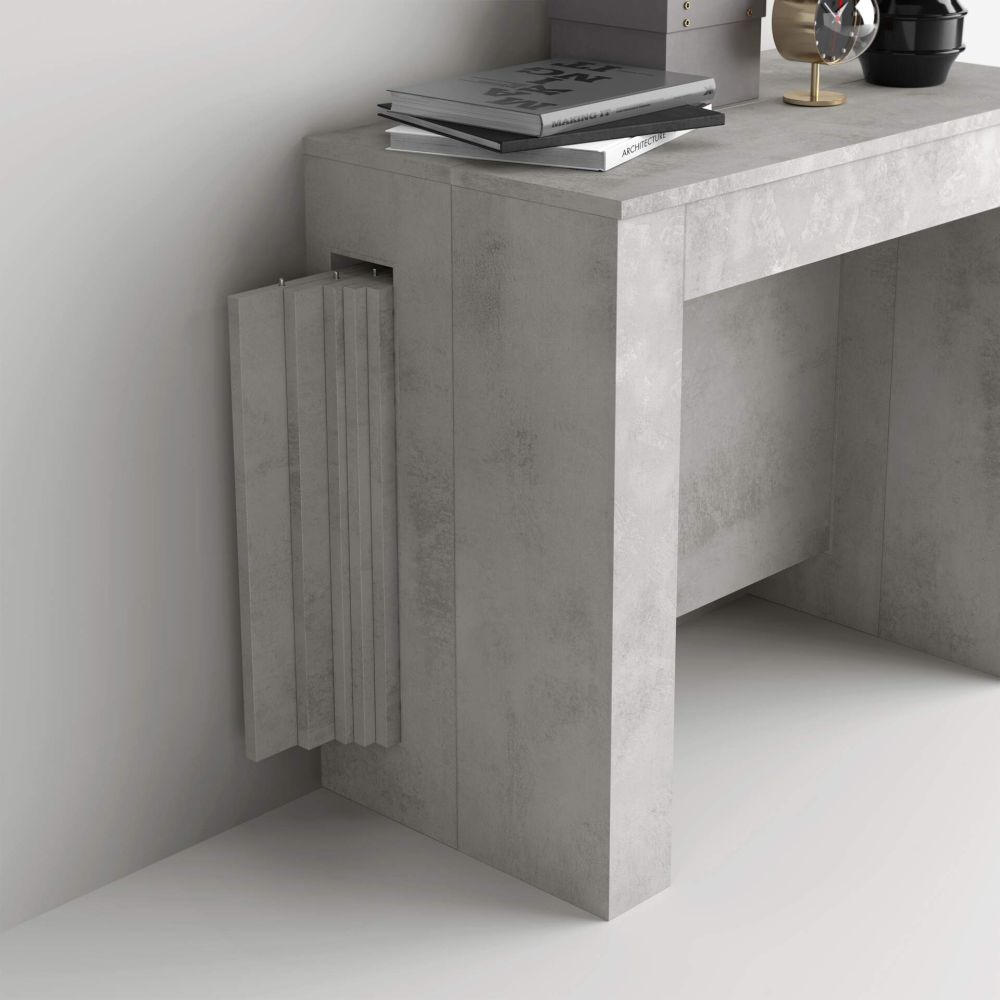 Easy, Extendable Console Table with extension leaves holder, 45(305)x ...