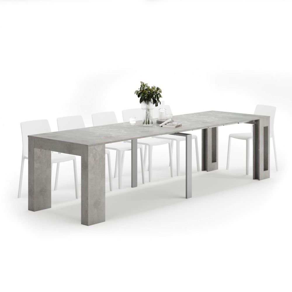 Easy, Extendable Console Table with extension leaves holder, 45(305)x ...
