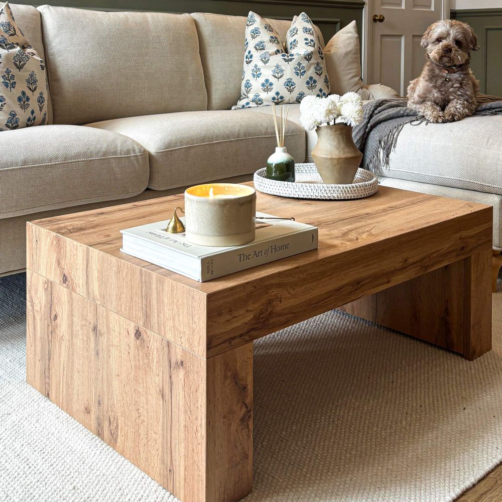 Mesa de centro Evolution 90x60, Madera Rustica