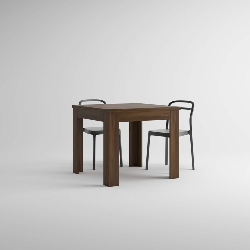 Square extendable dining table, 90x(180)x90 cm, Eldorado, Canaletto ...