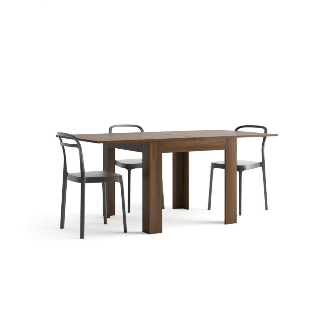 Square extendable dining table, 90x(180)x90 cm, Eldorado, Canaletto ...