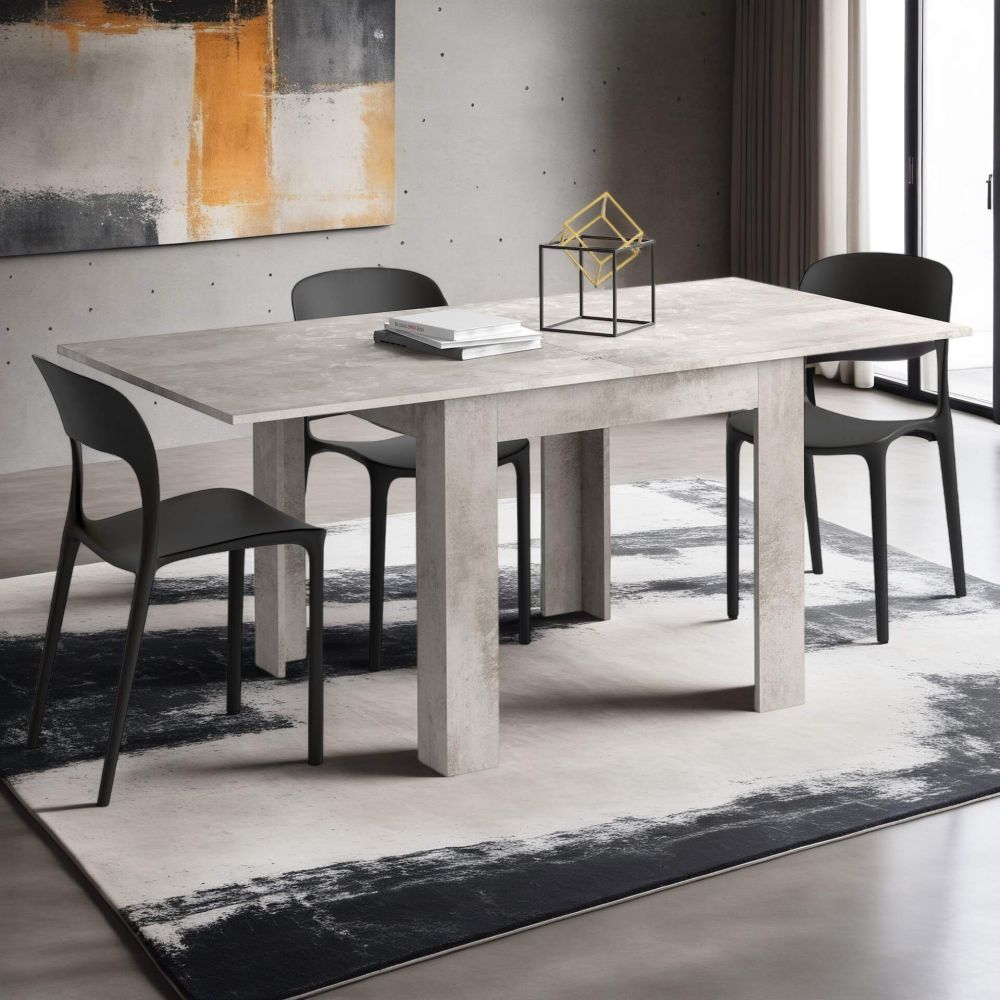 Square extendable dining table, 90x(180)x90 cm, Eldorado, Canaletto ...