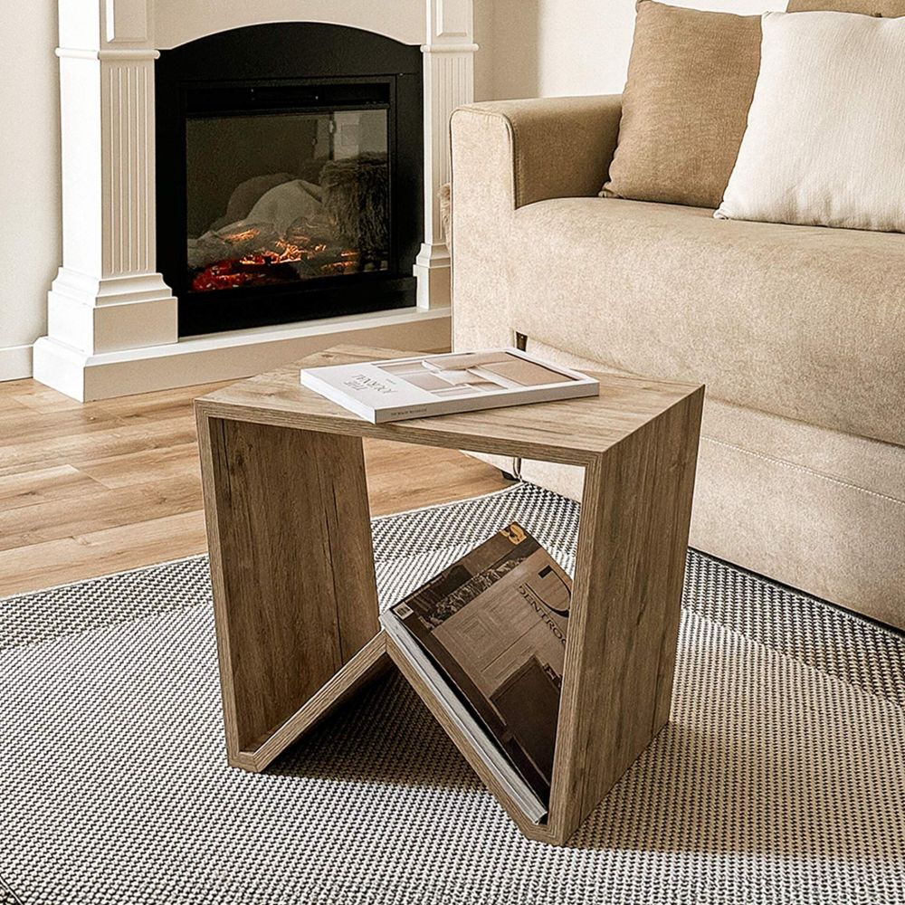 Mesa de centro Emma, color Encina