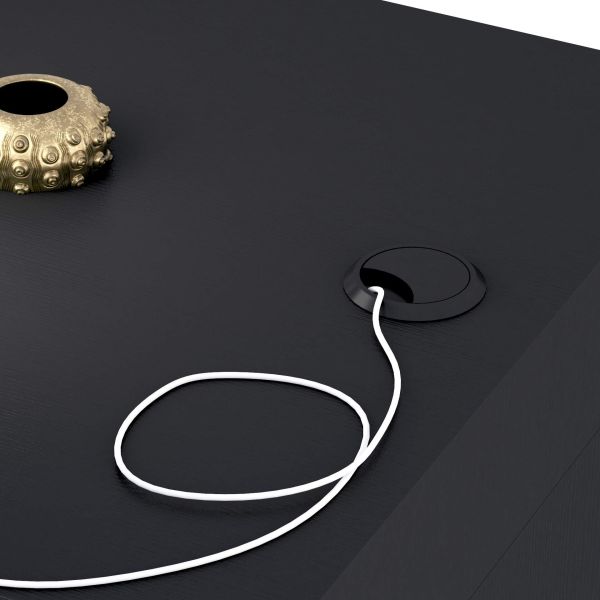 Evolution dining table 70.9 x 23.6 in, with Wireless Charger, Ashwood ...