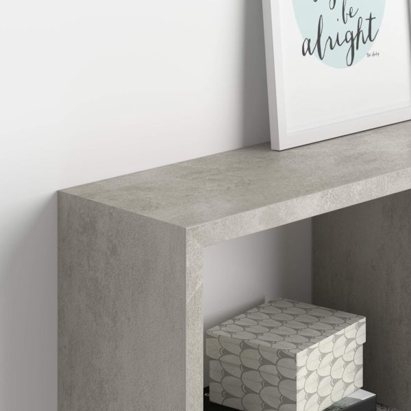 concrete shelf unit