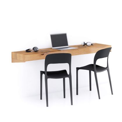 Evolution High Table 47.2 x 15.7 in, Rustic Oak